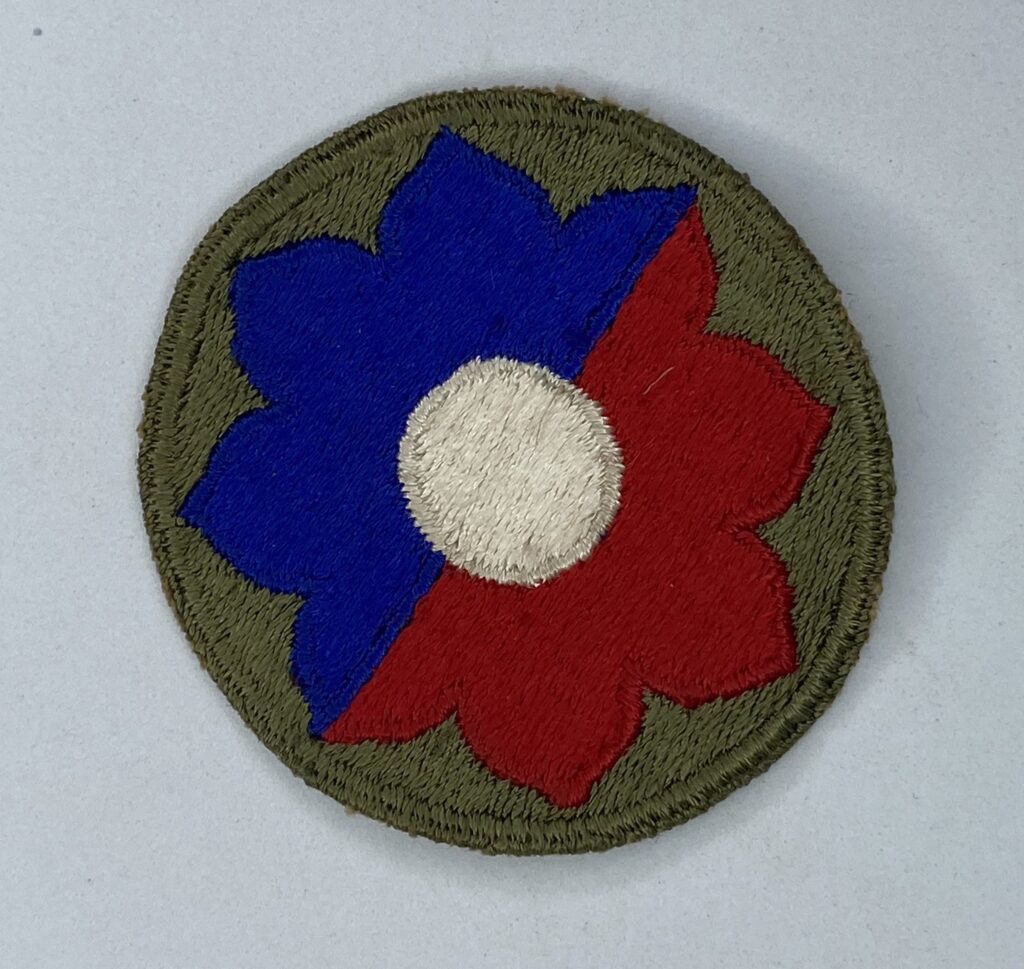 Patch 9th Infantry Division - Cyril Military Depot