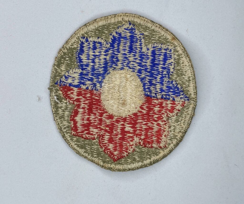 Patch 9th Infantry Division - Cyril Military Depot